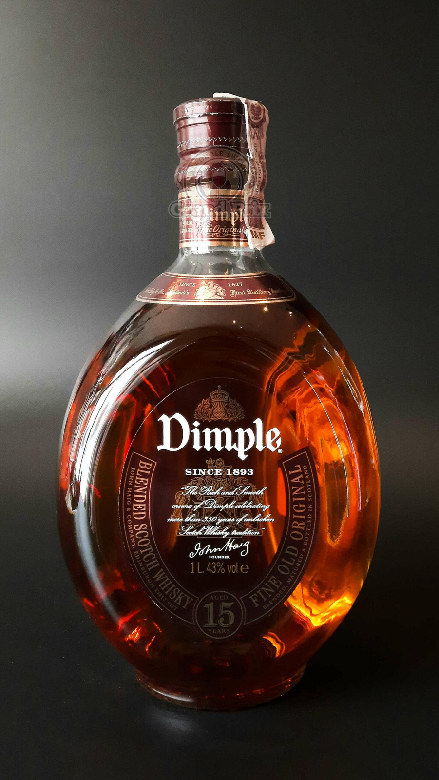 DIMPLE 15YO 43% 1L - Alkohole Świata