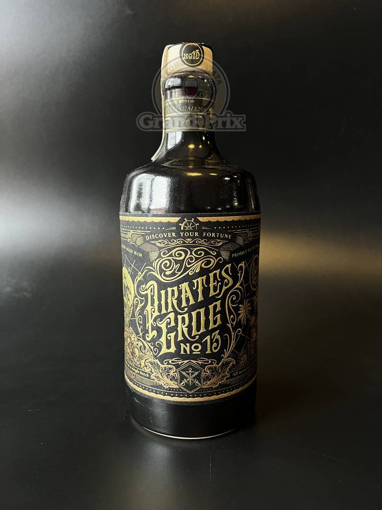 RUM PIRATE'S GROG NO.13 BATCH TWO 40% 0,7L - Alkohole Świata