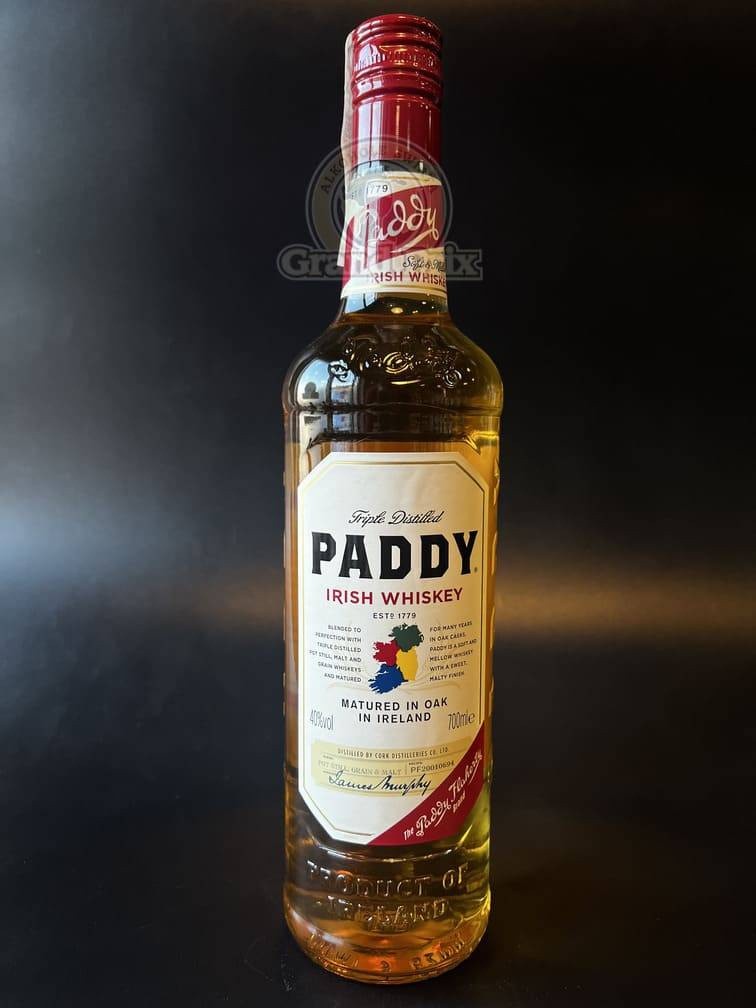 Whisky PADDY IRISH 40% 0.7L - Alkohole Świata