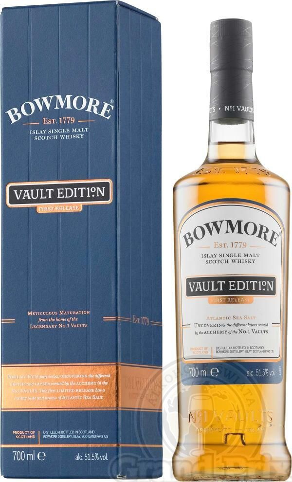 BOWMORE VAULT EDITION 1ST RELEASE ATLANTIC SEA SALT 51,5% 0,7L ...
